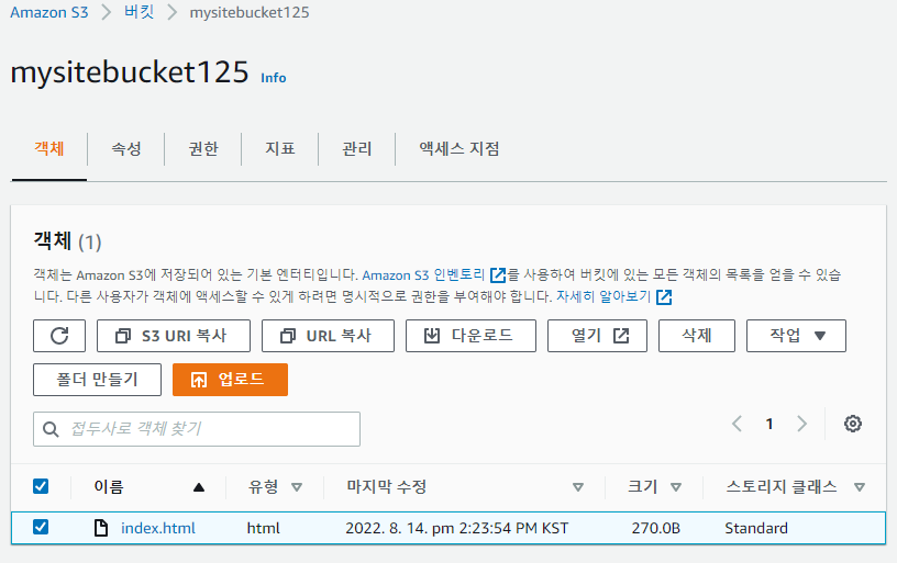 Aws Project 01 정적 웹 사이트 호스팅하기 Tech💻blog